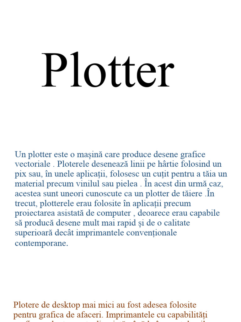 Plotter | PDF
