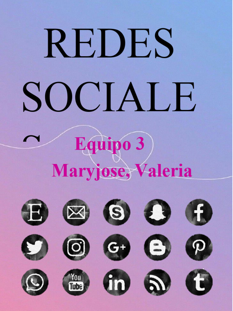 Exposicion Redes Sociales | PDF | Facebook | Servicio de redes sociales