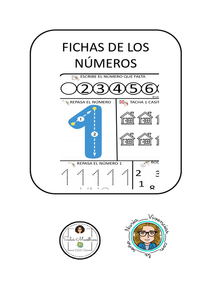 Numeros-Para-Plastificar-Vivencias Con Maestricas 230816 091441 | PDF
