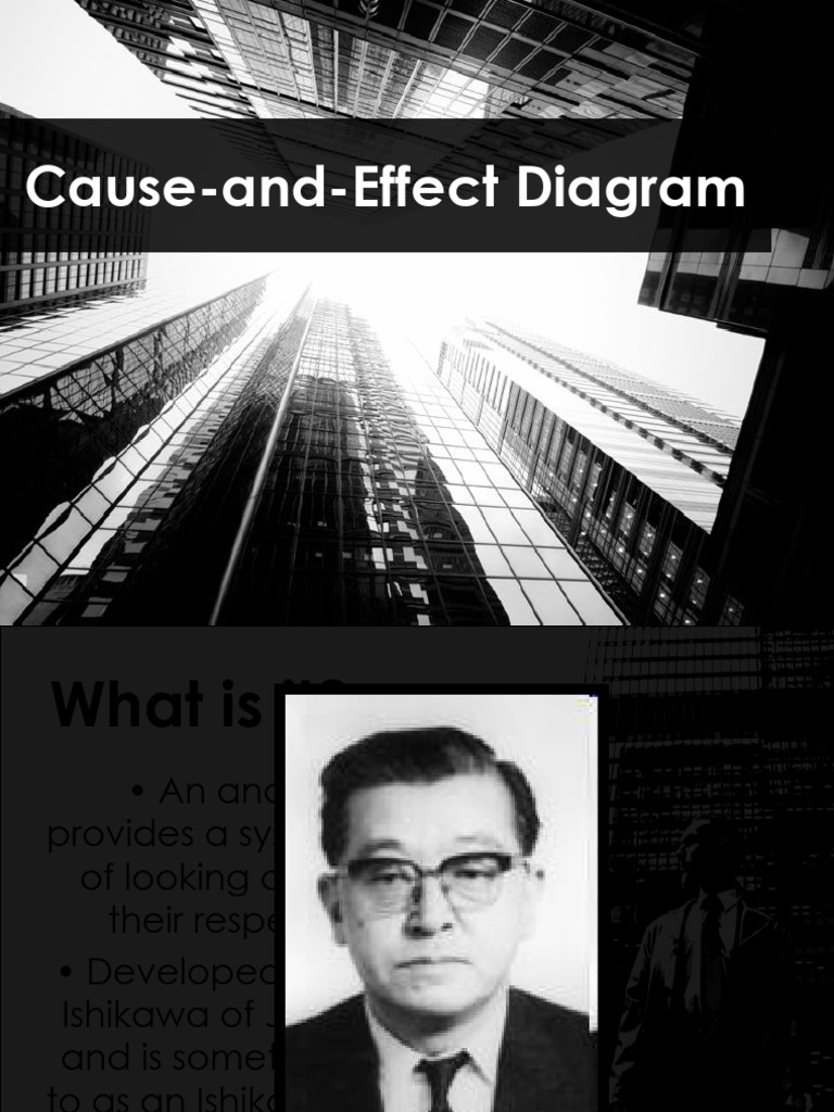 Cause And Effect Diagram Pdf Causality Computer File 