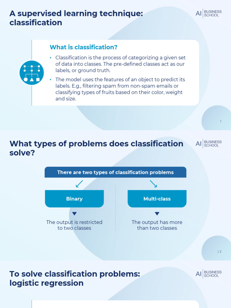 Chapter3 Classification Summary Final | PDF | Statistical Classification | Support Vector Machine