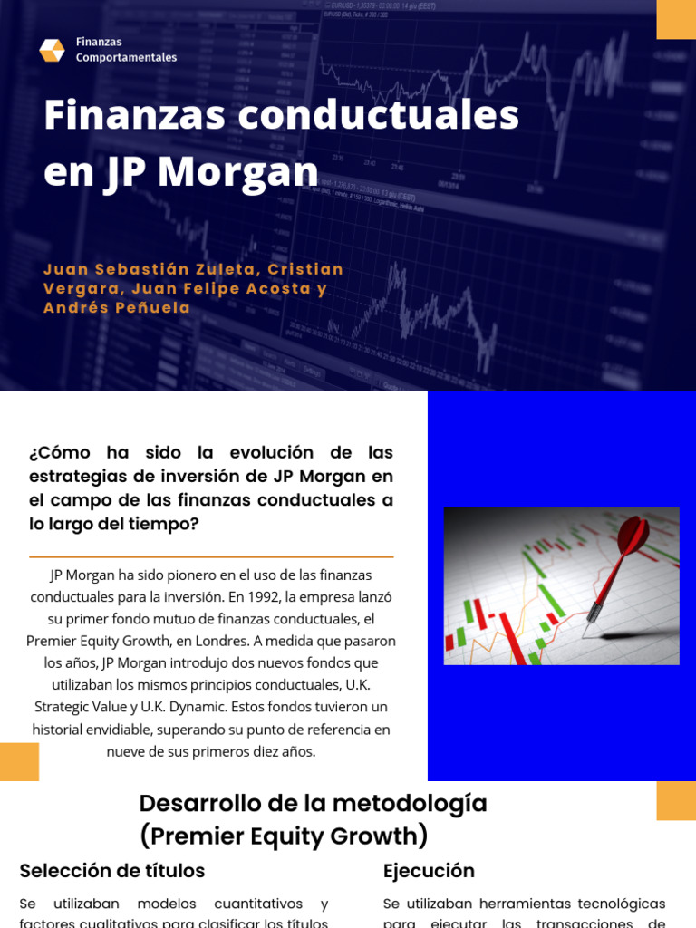 Finanzas Conductuales en JP Morgan | PDF | Conducta economica | Parcialidad