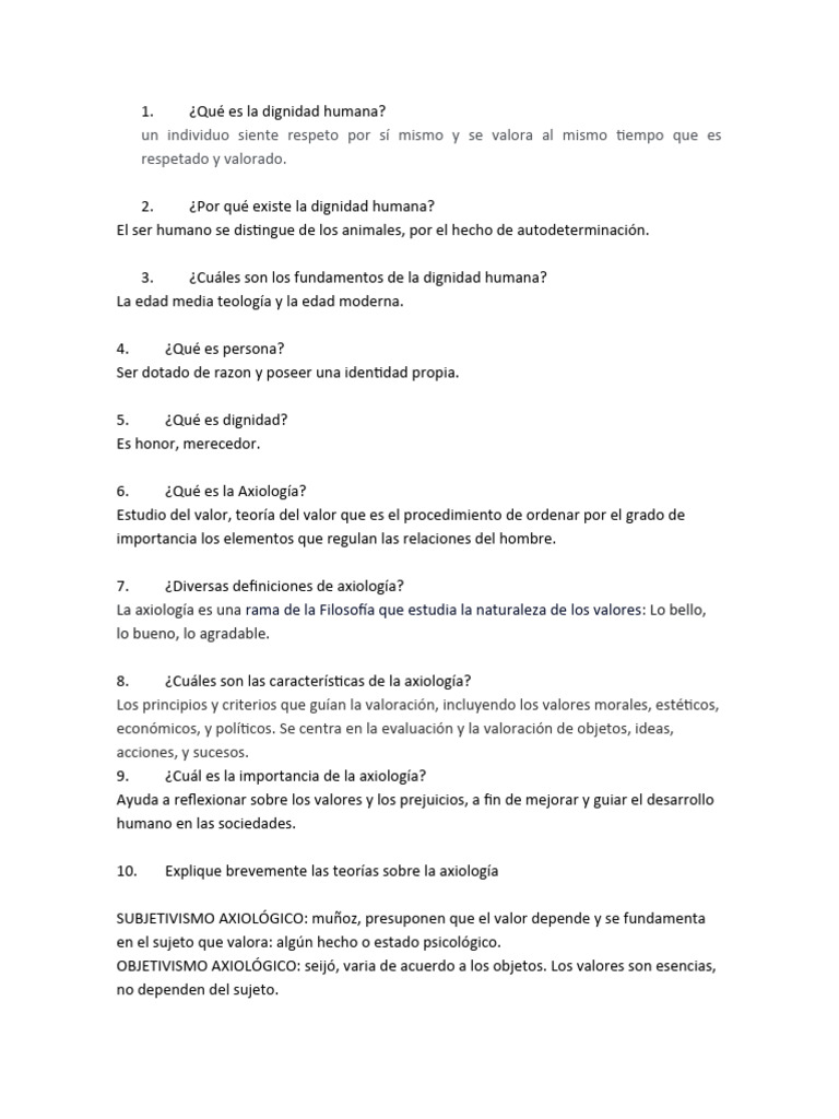 Preguntas de Etica | PDF | Axiología | Justicia