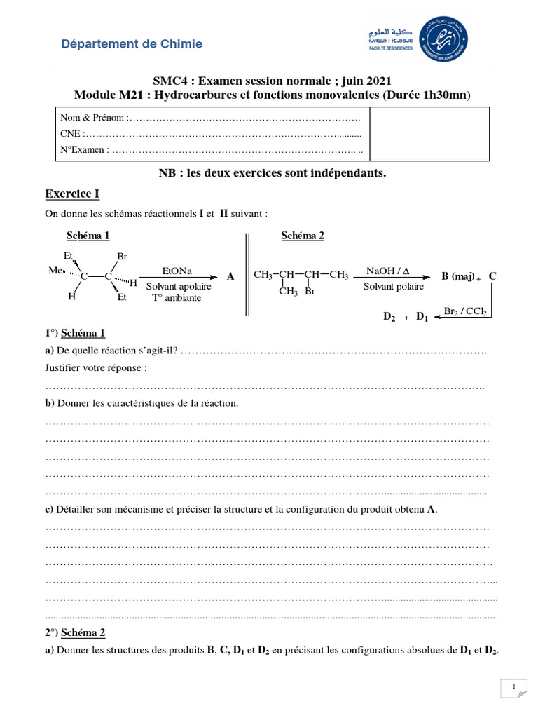 SMC4 Exam Norm 2021 | PDF