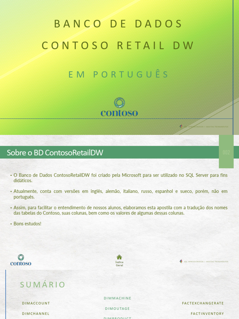 Apostila Contoso em Português | PDF | Rede de computadores | Hardware de computador