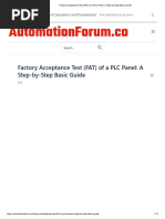 Factory Acceptance Test Checklist - SafetyCulture | PDF | Hazards ...