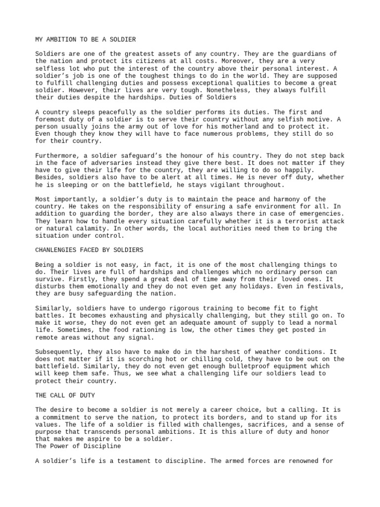 Are You | PDF | Soldier | Leadership