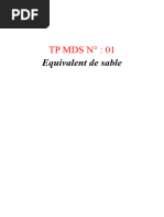TP Equivalent de Sable | PDF