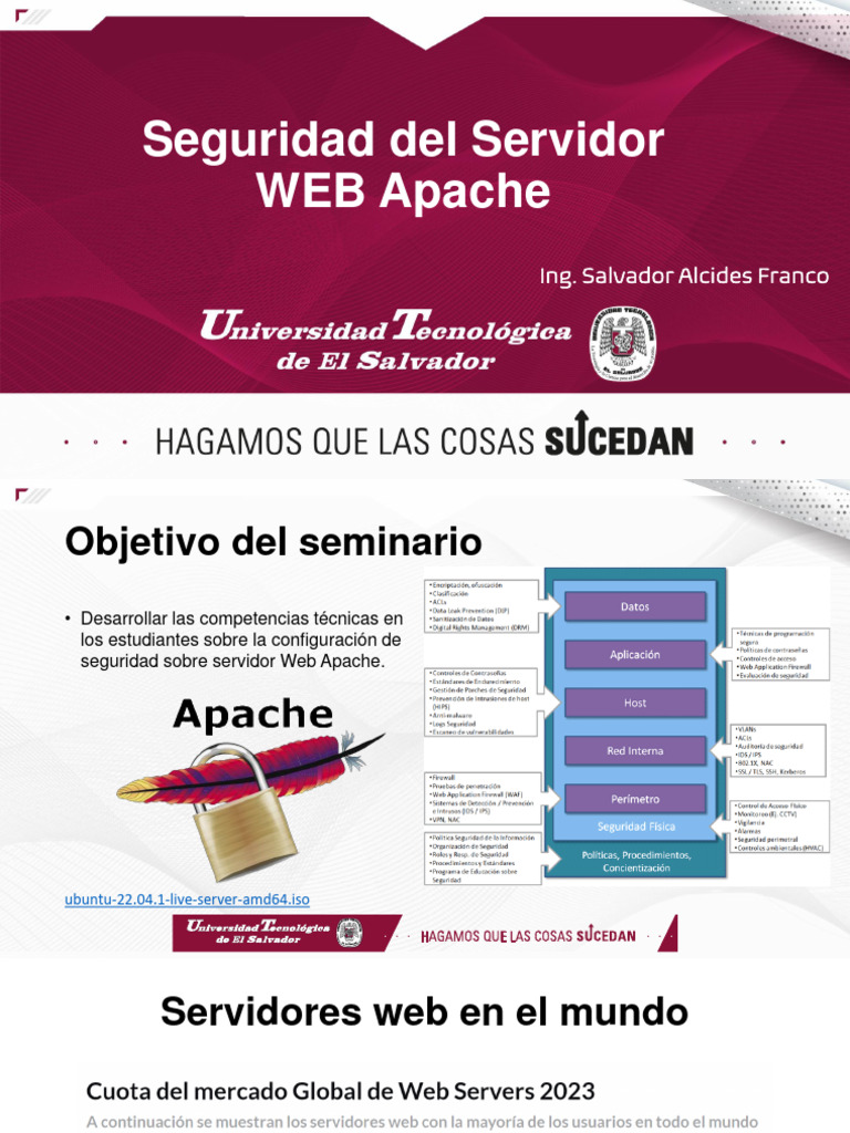 Sem01 Hswapache 02 2023 | PDF | Servidor HTTP Apache | Protocolos de internet