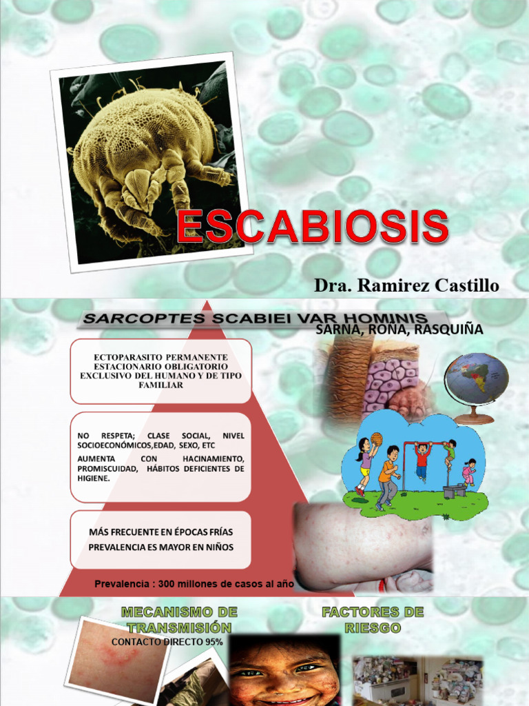 Escabiosis | PDF | Medicina | Causas de la muerte