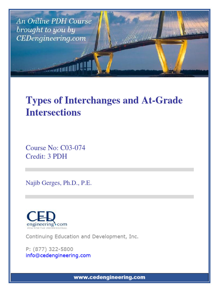Types of Freeway Interchanges Explained | PDF | Interchange (Road ...