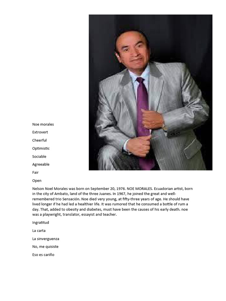 Noe Morales | PDF | Poetry