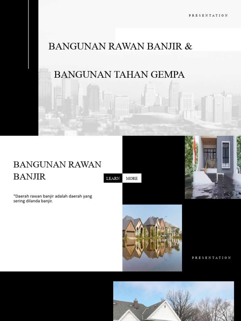 Bangunan Rawan Banjir & Bangunan Tahan Gempa (Muh Arie Adrian) | PDF