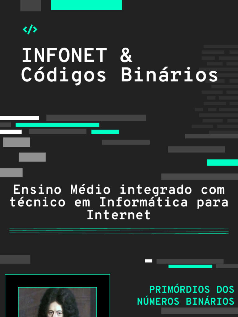 Códigos Binários e Informática para Internet | PDF | Segurança de ...