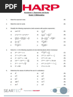 Arithmetic and Geometric Sequence Worksheet | PDF | Teaching Methods ...