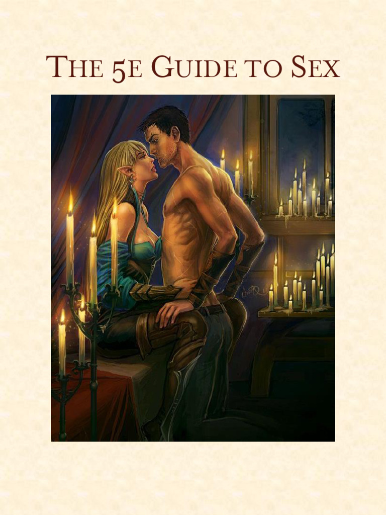 Guide To Sex 5e Pdf Dungeons And Dragons Gary Gygax Games 