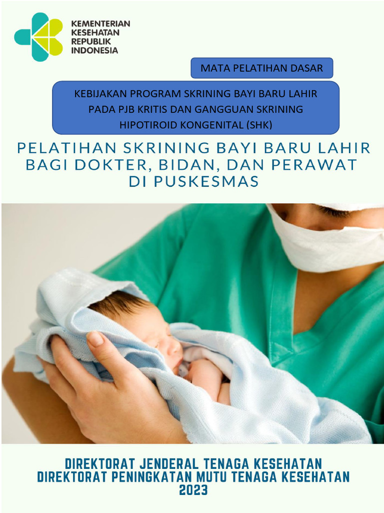 MODUL Kebijakan Program Skrining Bayi Baru Lahir Pada PJB Kritis Dan Gangguan Hipotiroid ...