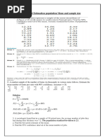 Cochran's Formula | PDF | Sample Size Determination | Sampling (Statistics)