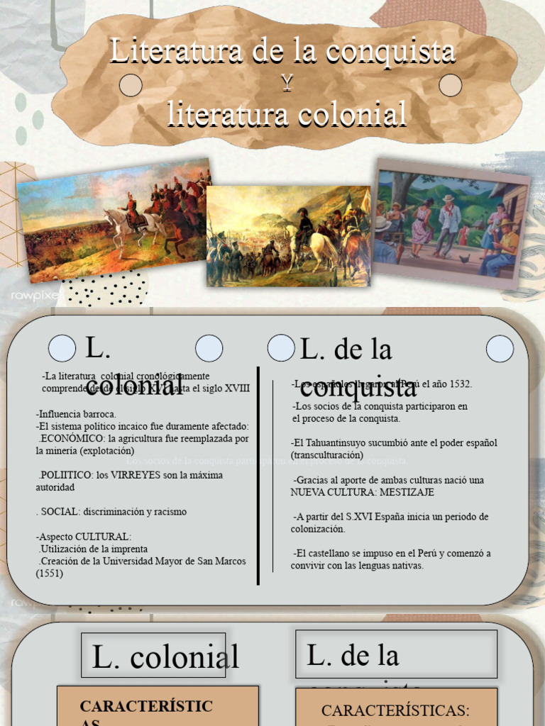 Literatura de La Conquista y Colonial | PDF | Imperio Inca | España