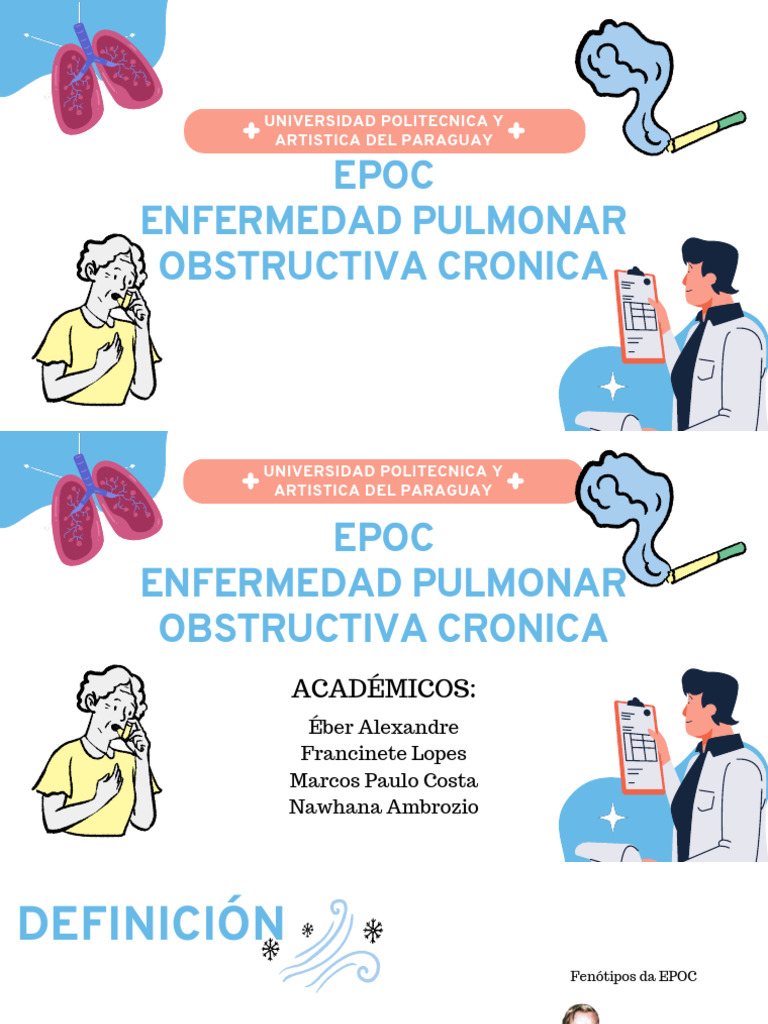 EPOC | PDF | Enfermedad pulmonar obstructiva crónica | Tos