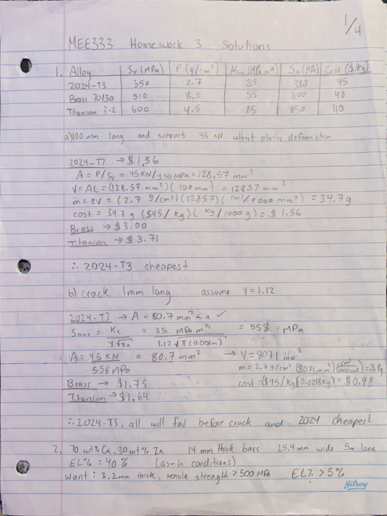 Assignment 3 Solutions | PDF
