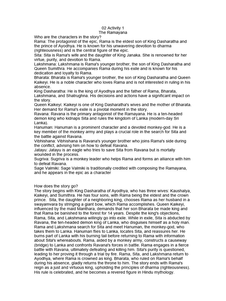 World Lit | PDF | Sita | Rama