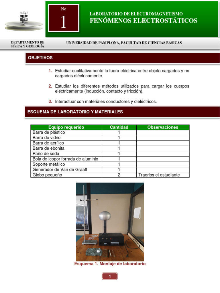 Fenomenos Electrostaticos | PDF | Electrostática | Electricidad