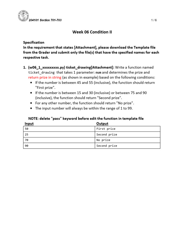 Week06 - Conditional II | PDF | Body Mass Index | Computer Programming