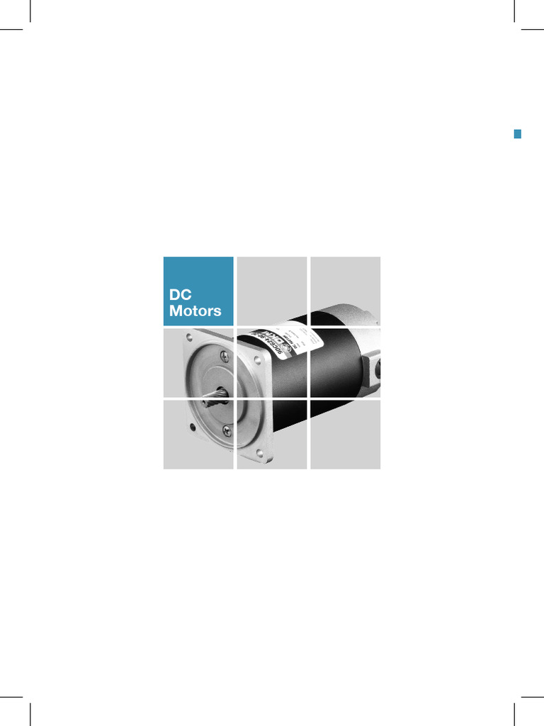 Catalog DC MOTOR | PDF | Electric Motor | Power Supply