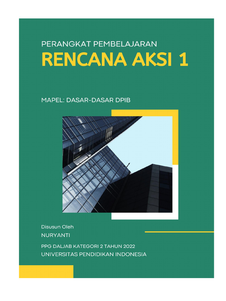 Perangkat Rencana Aksi 1 - Nuryanti | PDF