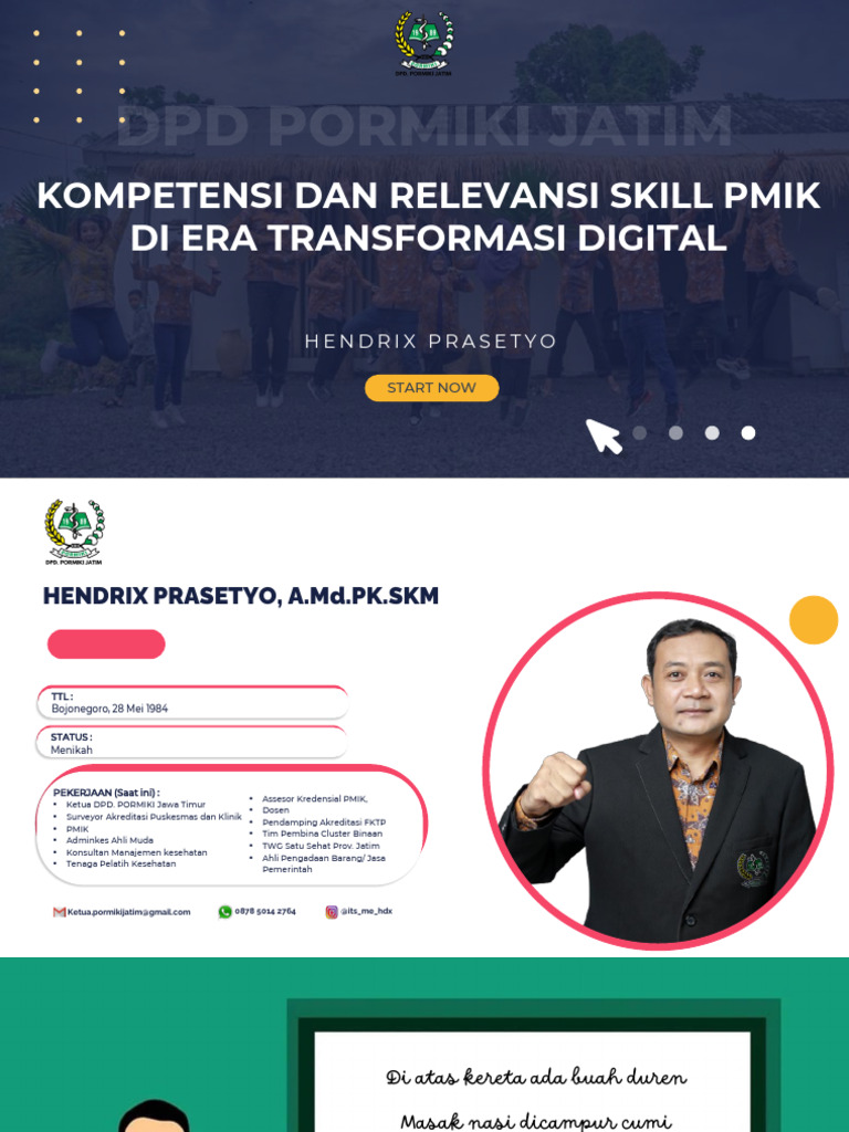 Tensi & Relevansi Skill PMIK Di Era Transformasi Digital | PDF | Bisnis