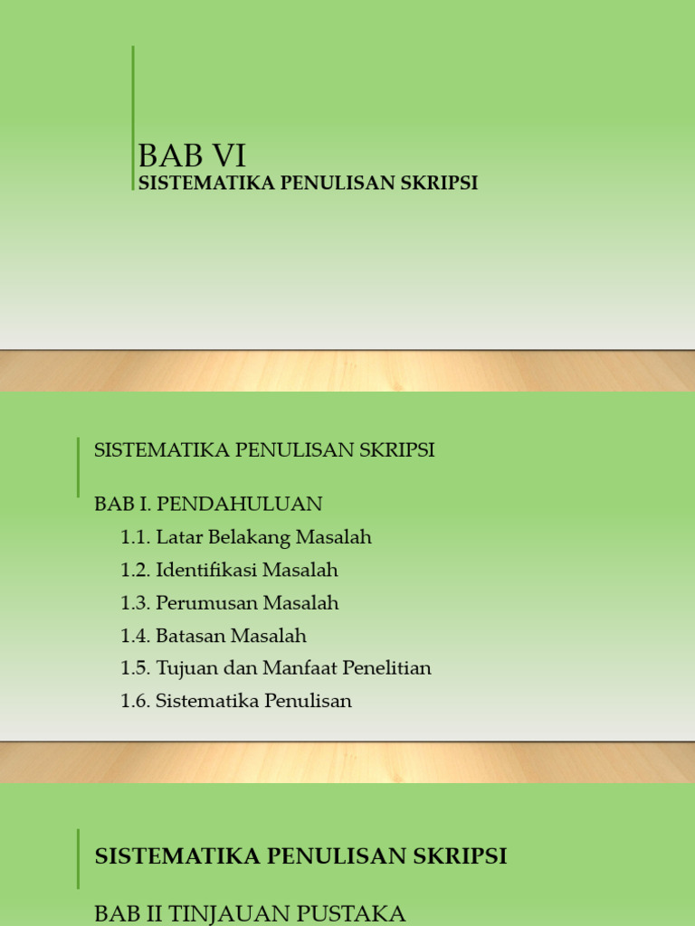 P7-9 - Sistematika Penulisan | PDF