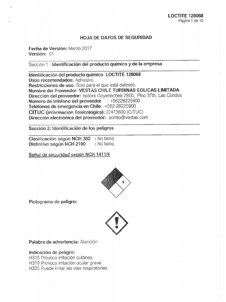 Loctite 128068 | PDF
