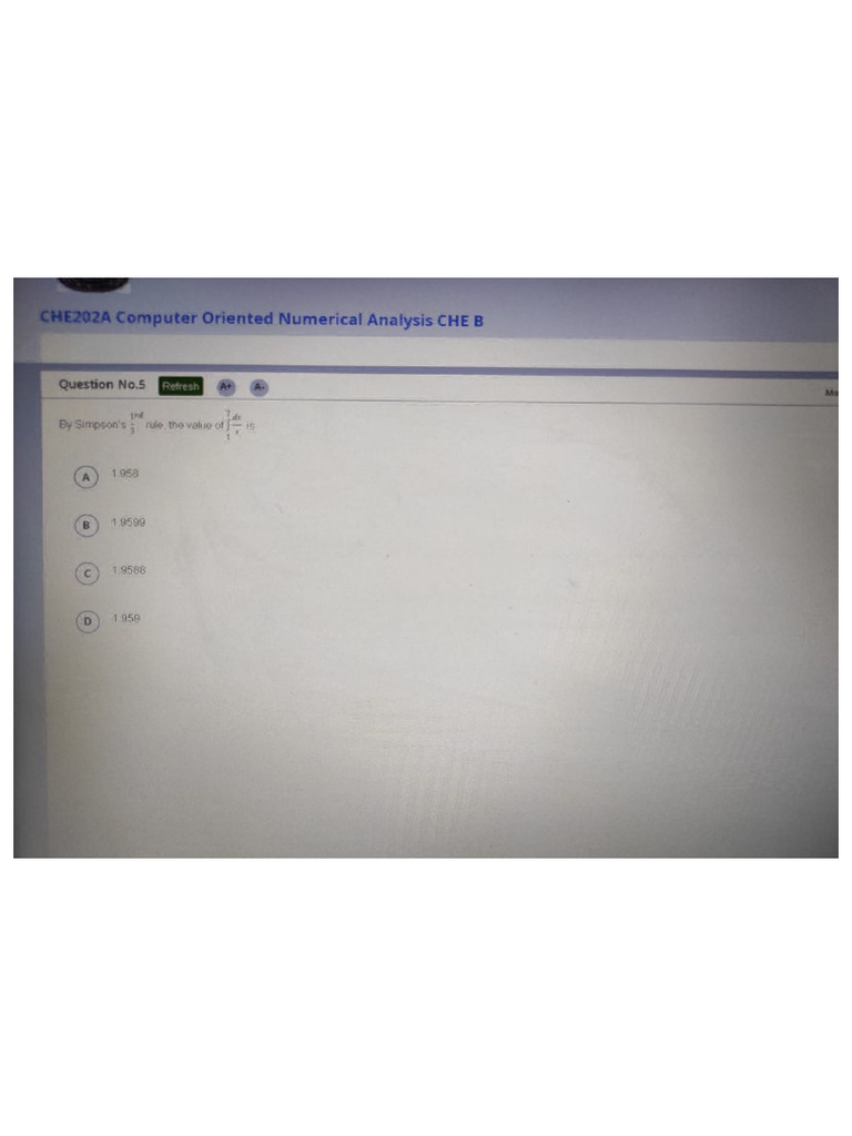 CONA Online Exam Paper 3rd Sem (2022) | PDF