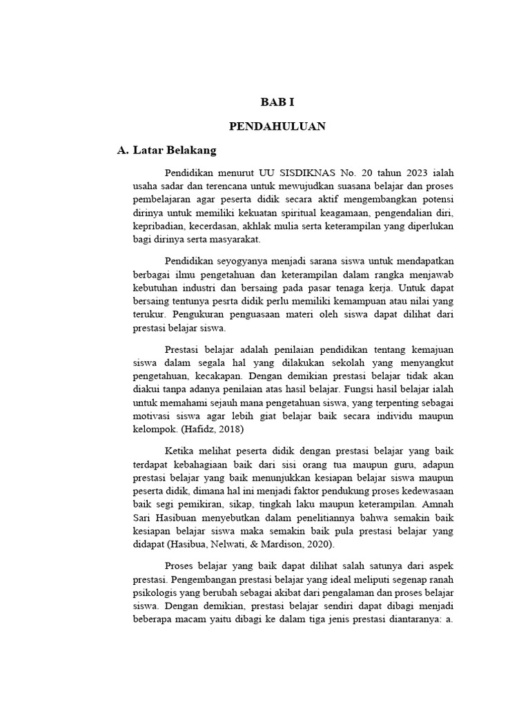 Shofan Marsus - 20217379054 - BAB 1-3 - Rev1 | PDF