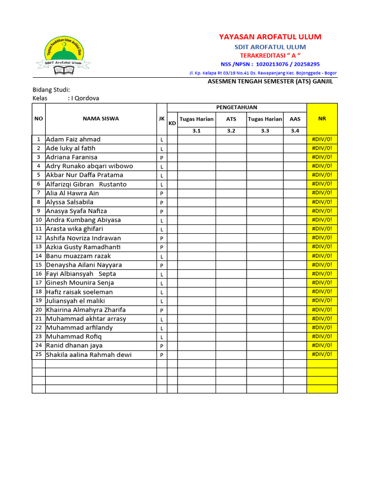 Form. ATS Bid - Study PAI | PDF