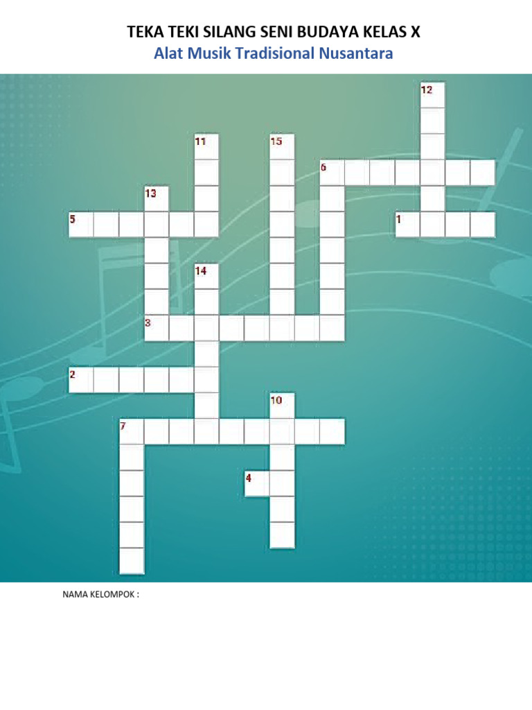 TTS Alat Musik Tradisional | PDF | Seni