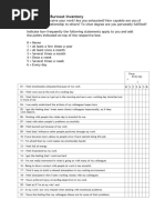 CBI Scales | PDF | Occupational Burnout | Questionnaire