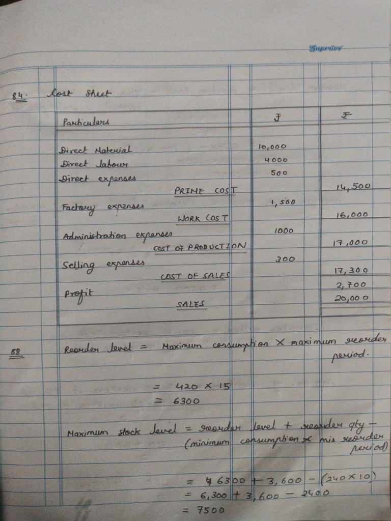 Cost accounting | PDF