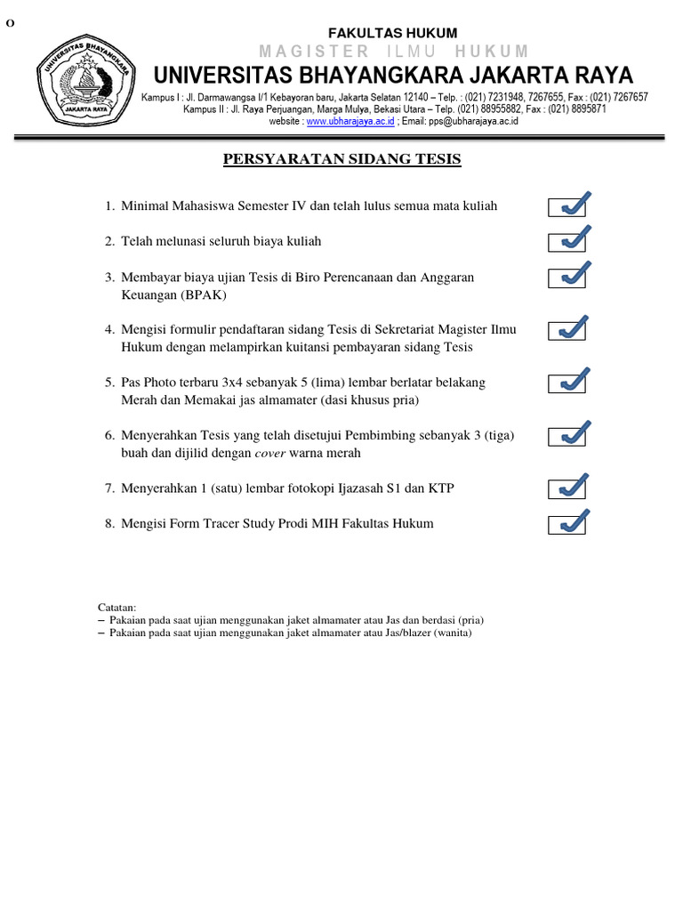 Form Permohonan Sidang Tesis Pdf