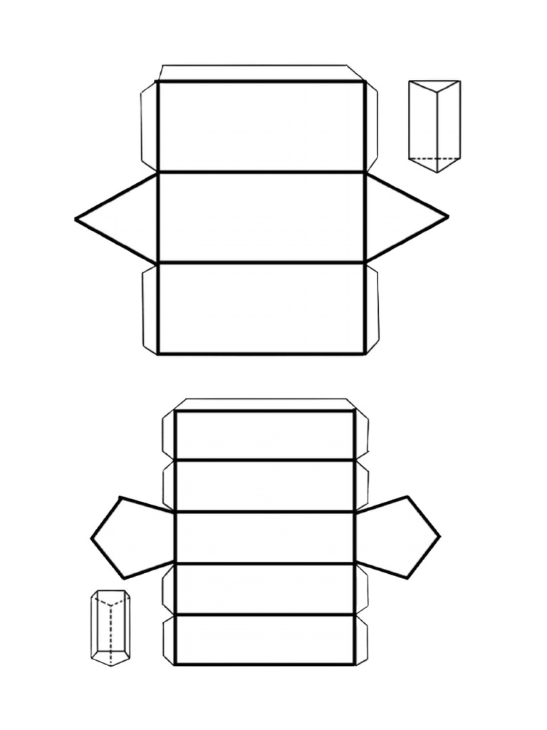 Solidos geométricos para formar | PDF