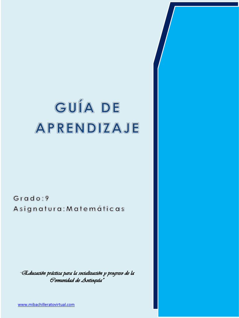 Guia Matematicas Ciclo IV-b | PDF | Multiplicación | Sustracción