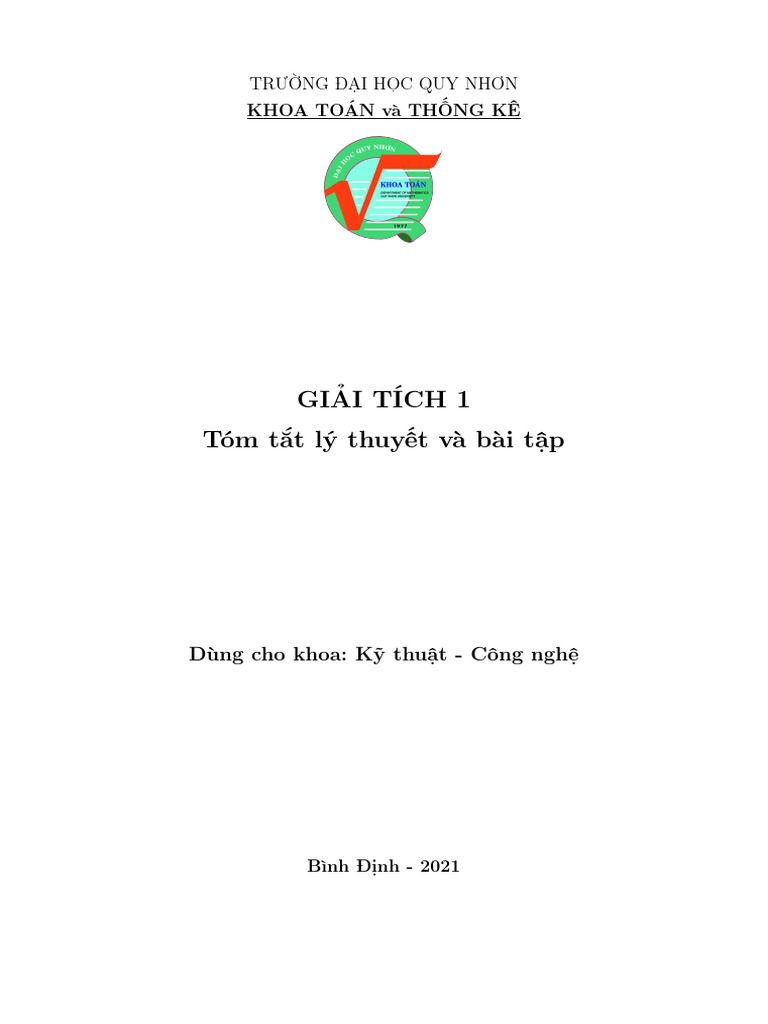 BT GT1 Khoa KTCN | PDF