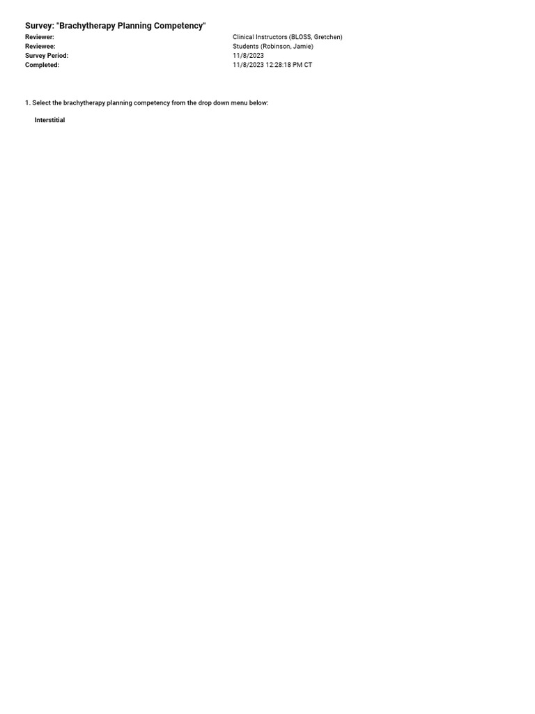 LDR Prostate Brachy Comp | PDF | Medicine | Clinical Medicine