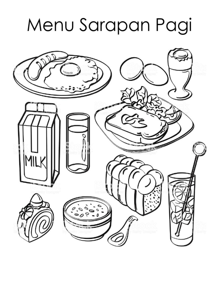 Menu Sarapan Pagi | PDF