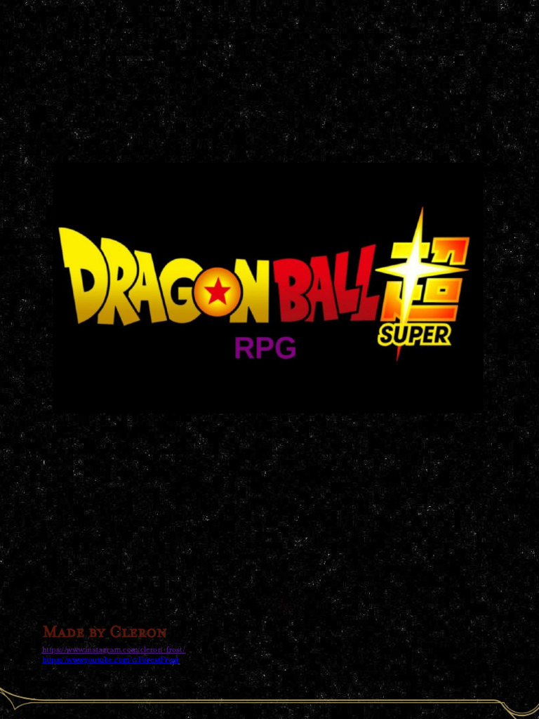 Dragon Ball RPG Daemon | PDF | Dragon Ball | Jogos de RPG