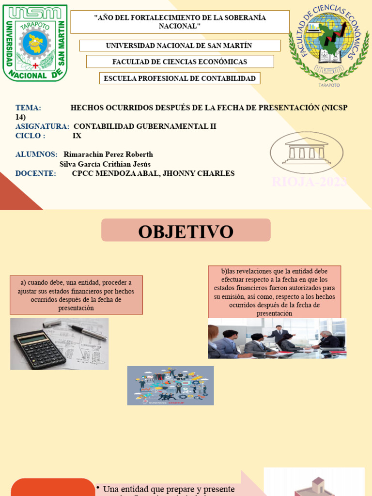 Nicsp 14 | PDF | Estado financiero | Contabilidad