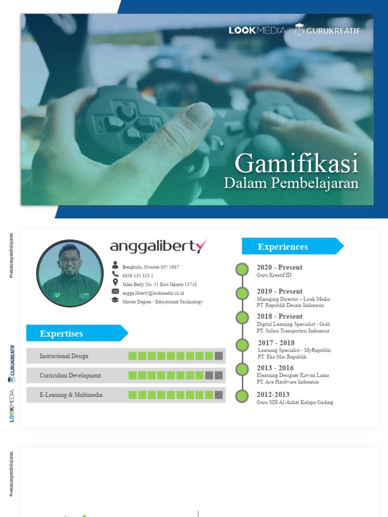 Gamifikasi Dalam Pembelajaran | PDF