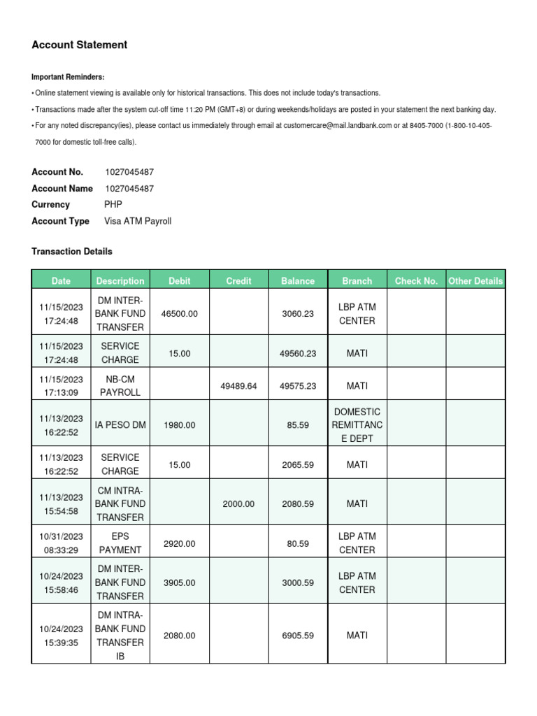 Statement | PDF | Payroll Tax | Banks