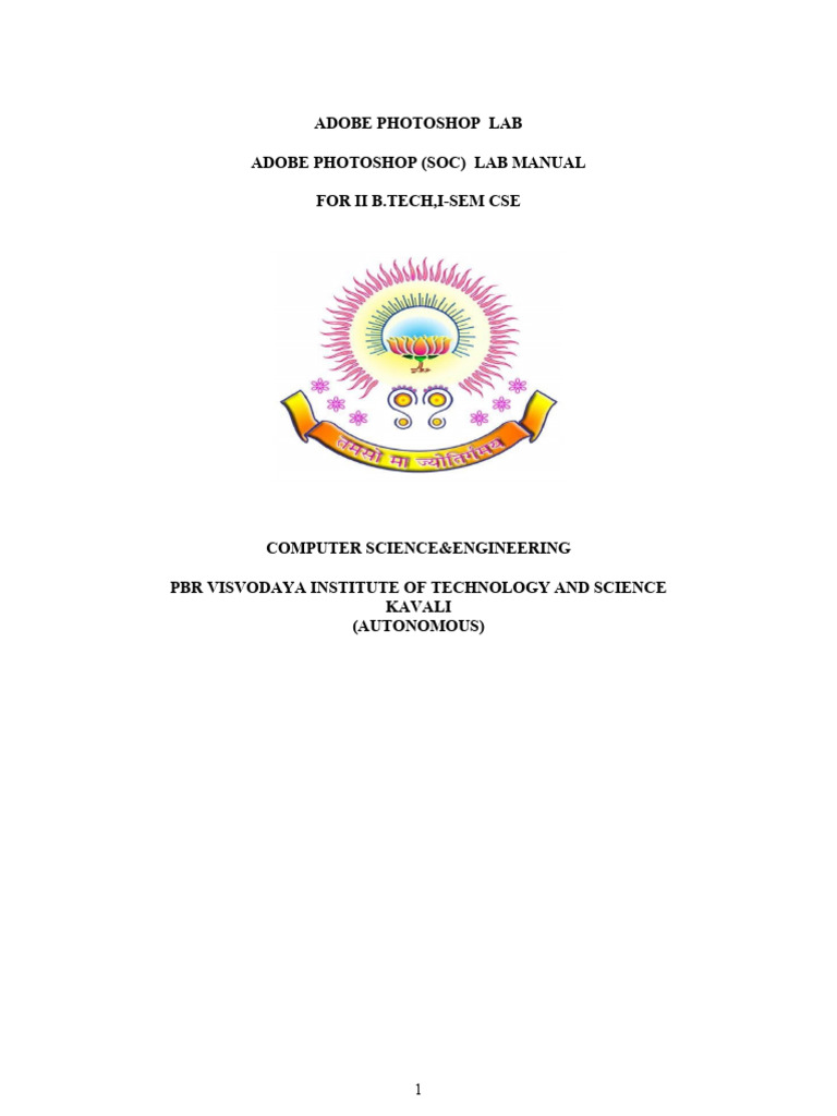photoshop lab | PDF | Digital Image | Adobe Photoshop